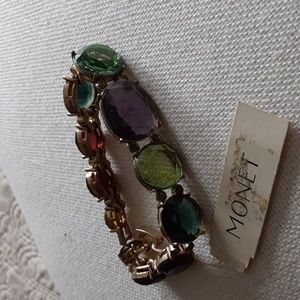 Monet | Jewelry | Vintage Monet Amethyst Olivine | Poshmark